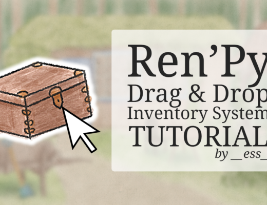 Renpy Character Customization Tutorial Ess Renpy Tutorials