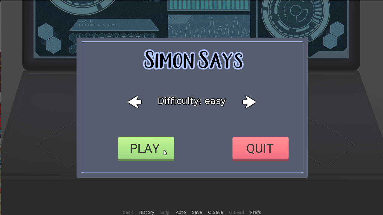 Simon Says Mini Game Tutorial With Renpy Ess Renpy Tutorials